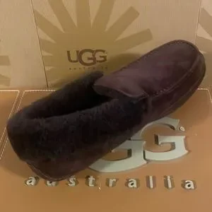 UGG | Shoes | New Mens Ugg Grantt Stout Brown Moccasin Loafer Sheepskin ...